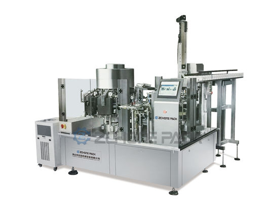 ISO Meat Rotary Vacuum Packaging Machine Meat Seafood Deli Vacuum