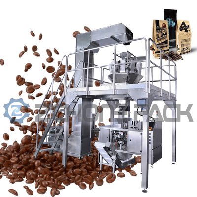 Multi Station Coffee Packing Machine Premade Pouches Packaging Equipment