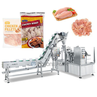Frozen Food Chicken Wings Chicken Thighs Beef Vertical Packaging Machine