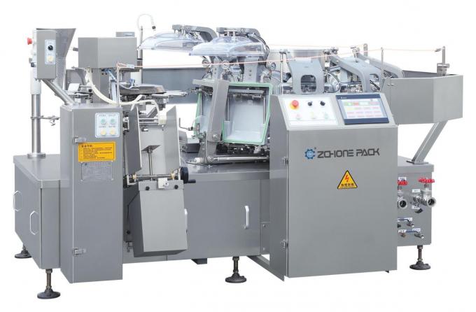 ISO Meat Rotary Vacuum Packaging Machine Meat Seafood Deli Vacuum