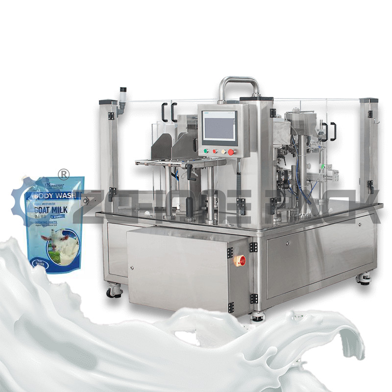 Pe Bag Liquid Packaging Machine Liquid Paste Yogurt Milk Honey Sauce ...