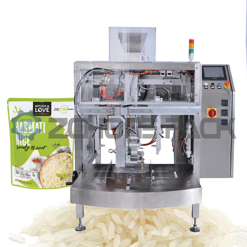 Rice Packaging Machine 1kg 5kg 10kg Large Gram Pre-made Bag Easy to ...