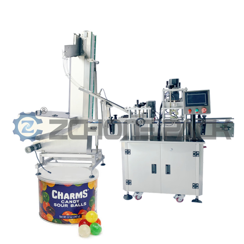 Granular Solid Canning Machine Labeling Machine Bottle Management Machine Multi-Head Scale ...